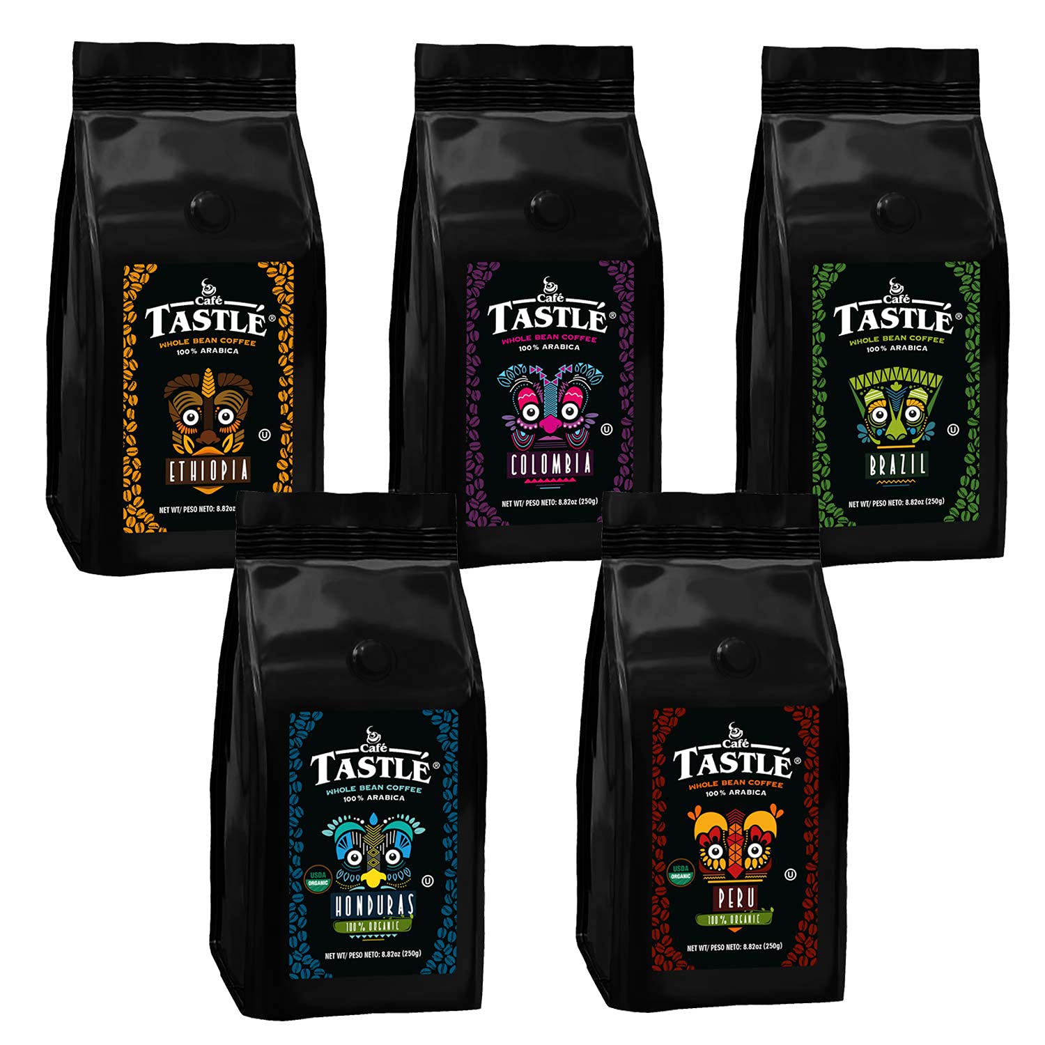 Whole Bean Variety Pack – Tastlé Coffee
