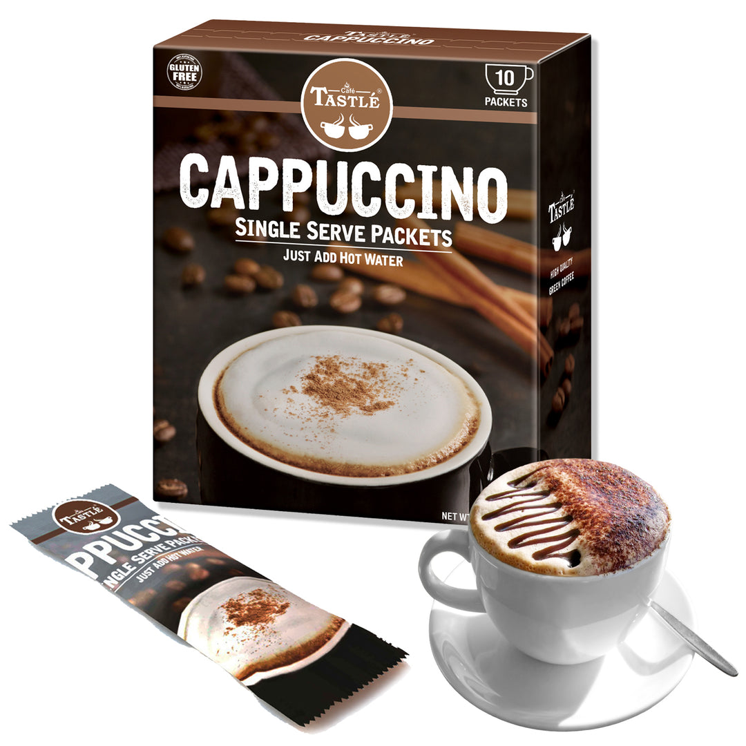 Instant Cappuccino Single Serve Packets – Tastlé Coffee