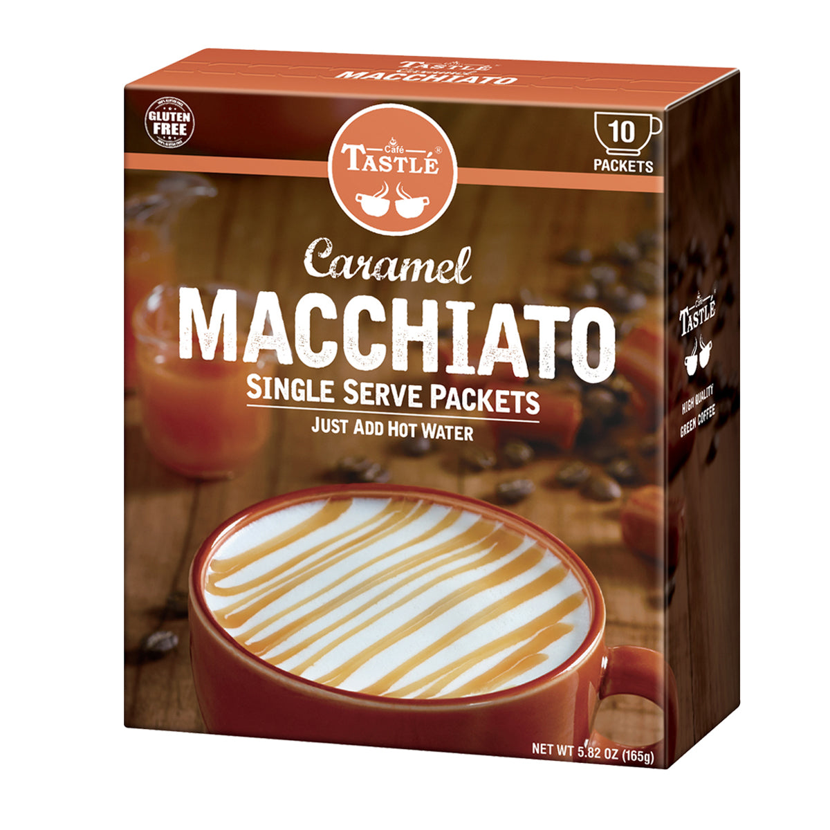 Instant Caramel Macchiato Single Serve Packets – Tastlé Coffee