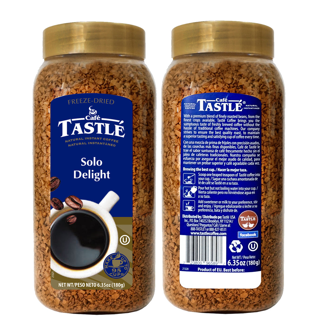 Solo Delight Instant Coffee – Tastlé Coffee